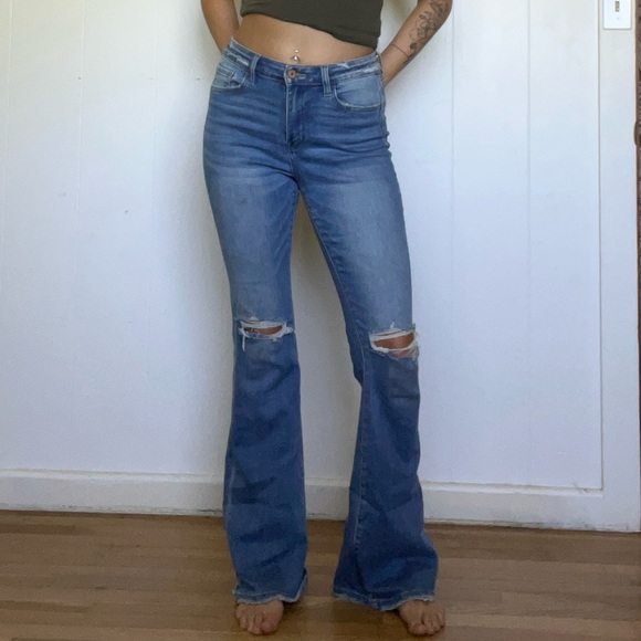 Vervet | Jeans | Vervet Blue High Waisted Flare Bell Bottom Jeans ...